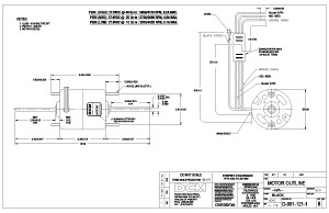 DCM D-001-121-1 Motor